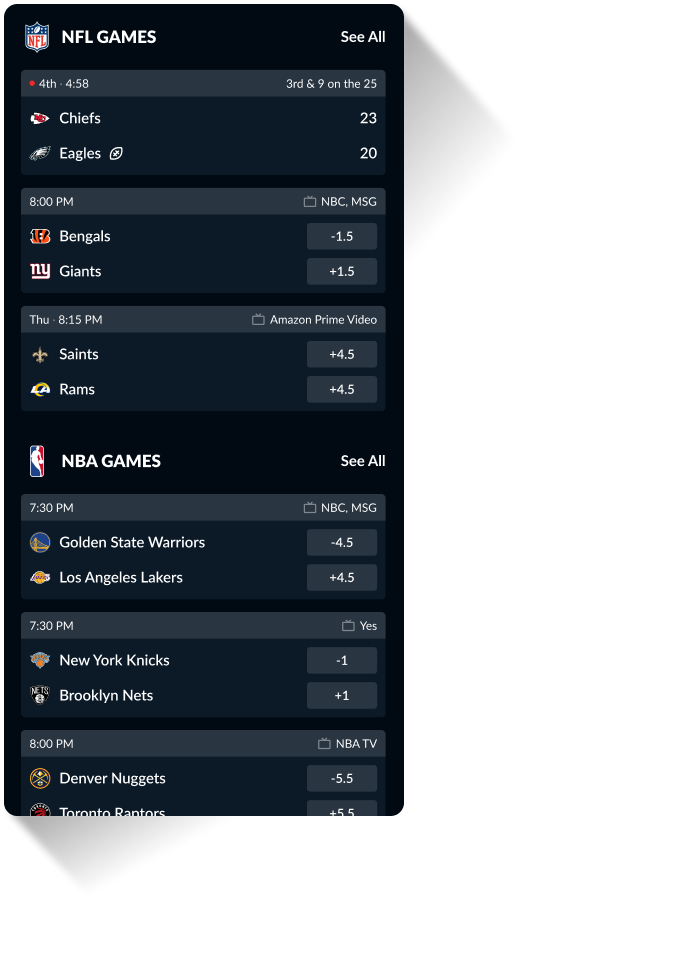 SportsGrid App: Download on the iOS App Store and Google Play